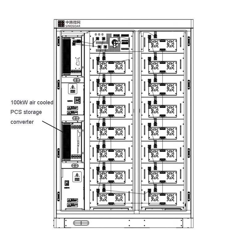 100KW air cooling bidirectional AC DC/DC AC converter inverter Micro ...